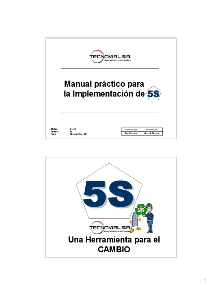 Manual Práctico de Implementación 5S | Creatividad | Planificación