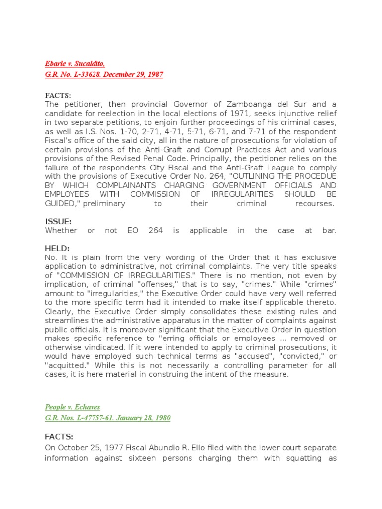 Ebarle V | PDF | Fine (Penalty) | Crime & Violence