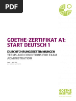 Goethe A1 Sprechen Topics With Examples | PDF