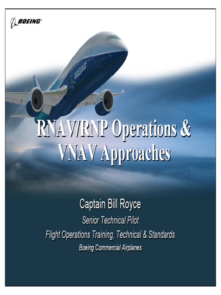 B737-Brnav-Rnp Ops and VNAV Approaches PDF | PDF | Systems Engineering ...