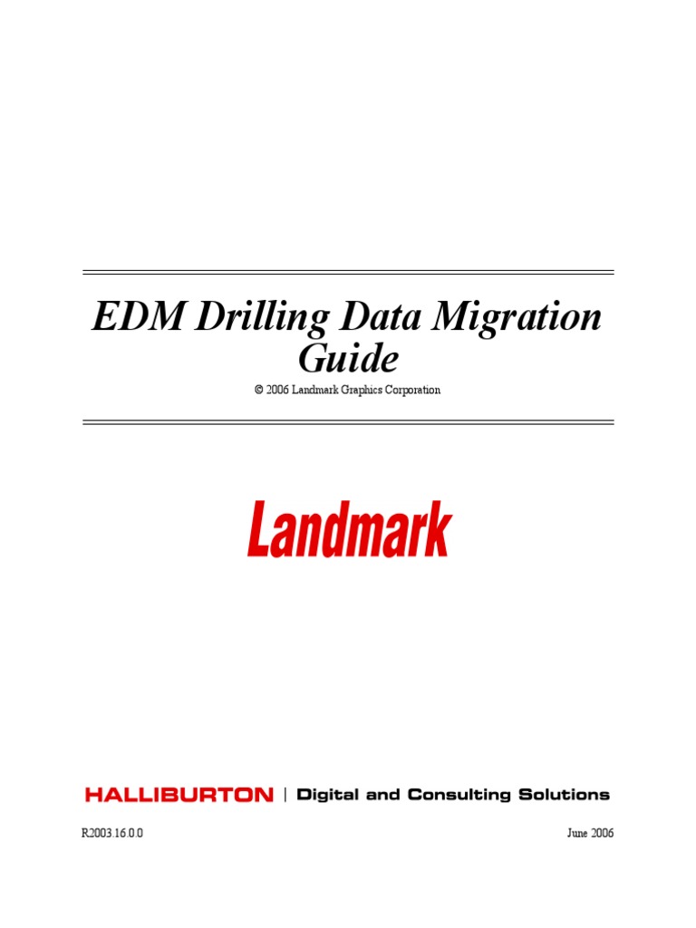 EDM Drilling DataMigration | PDF | Oracle Database | Databases