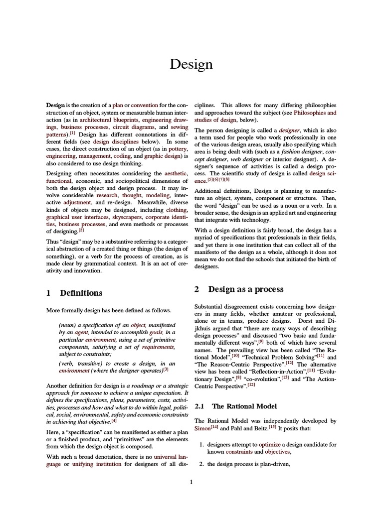 Design | Design | Aesthetics