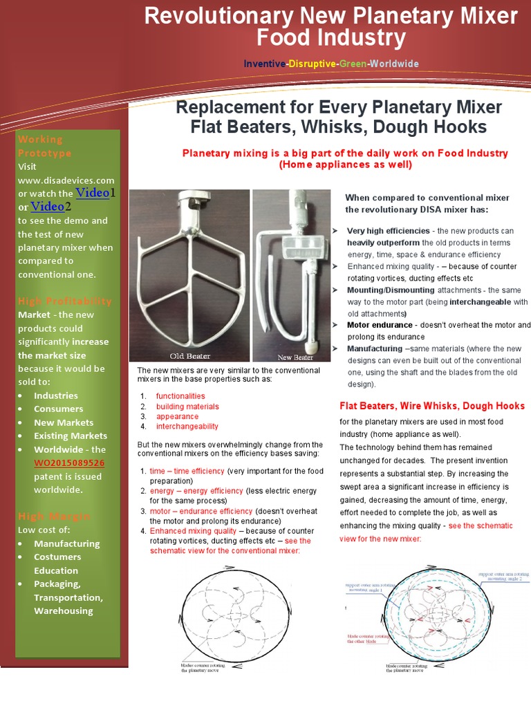 Mixers | PDF | Mixer (Cooking) | Mechanical Fan