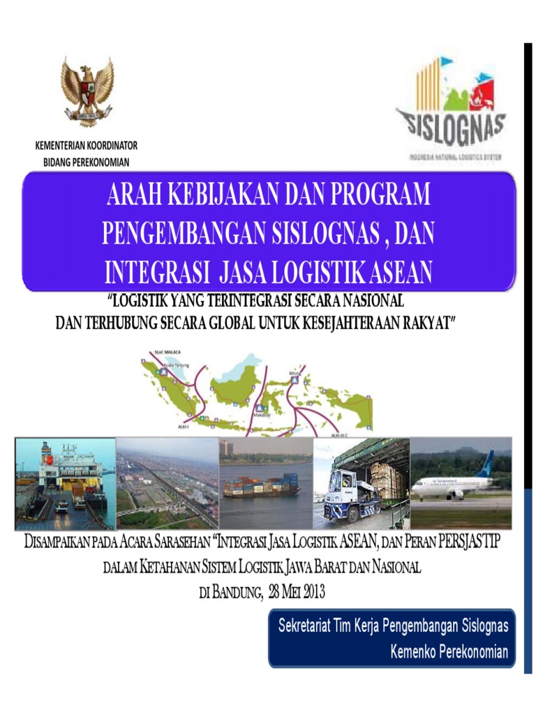 Cetak Biru Sislognas Indonesia PDF | PDF