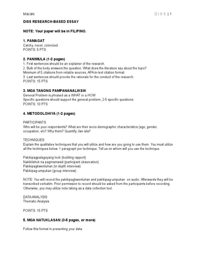 Diss Research Updated | PDF | Science