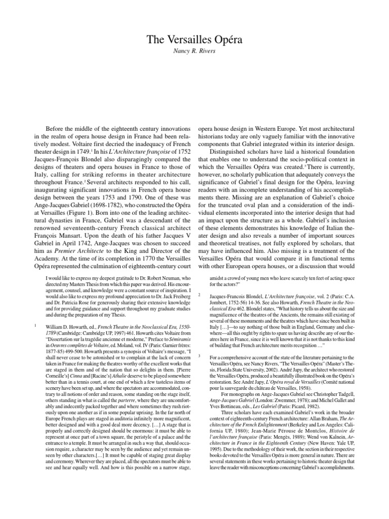 AthanorXX rivers | PDF | Palace Of Versailles | Theatre AthanorXX rivers | PDF | Palace Of Versailles | Theatre