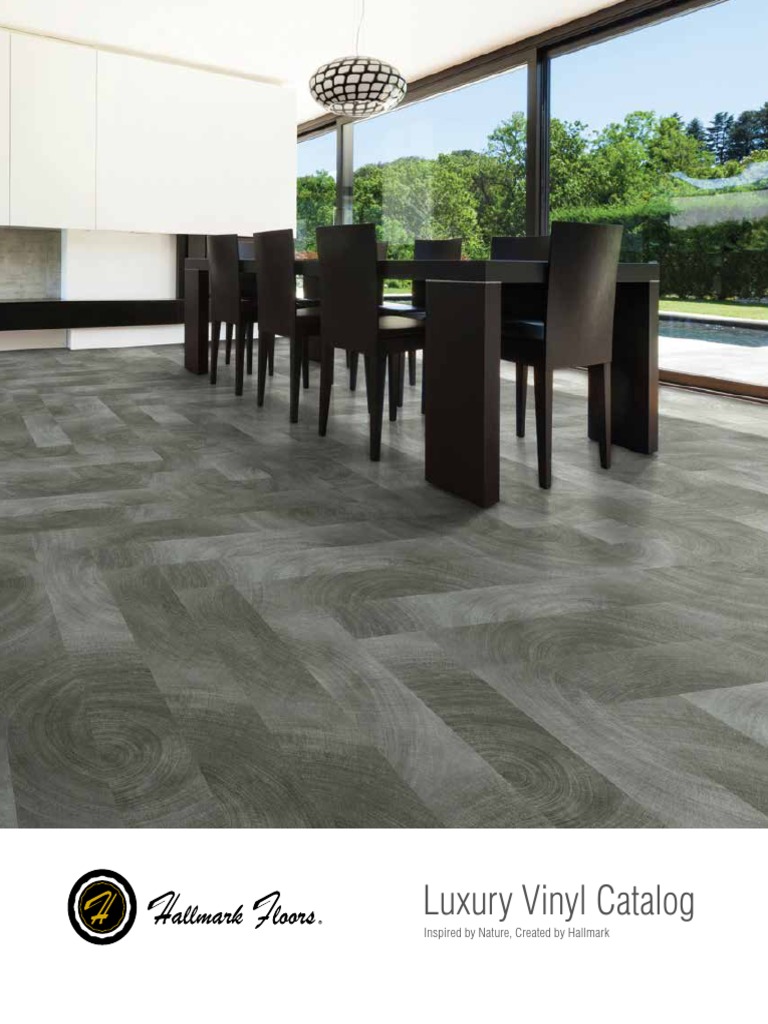 Hallmark LVT Brochure Adams Family Floors | PDF | Flooring | Wood
