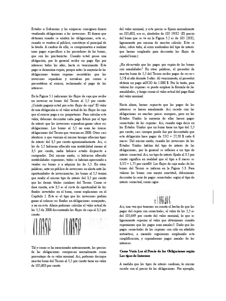 Resumen Control de Lec Finanzas | PDF | Interés | Tasas de interés