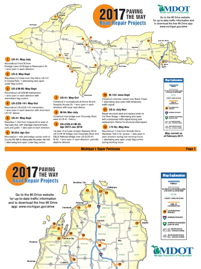 MDOT Map | PDF