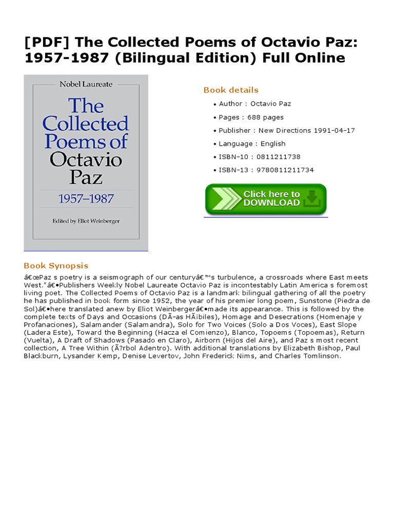 The Collected Poems of | PDF | Poets | Poetry