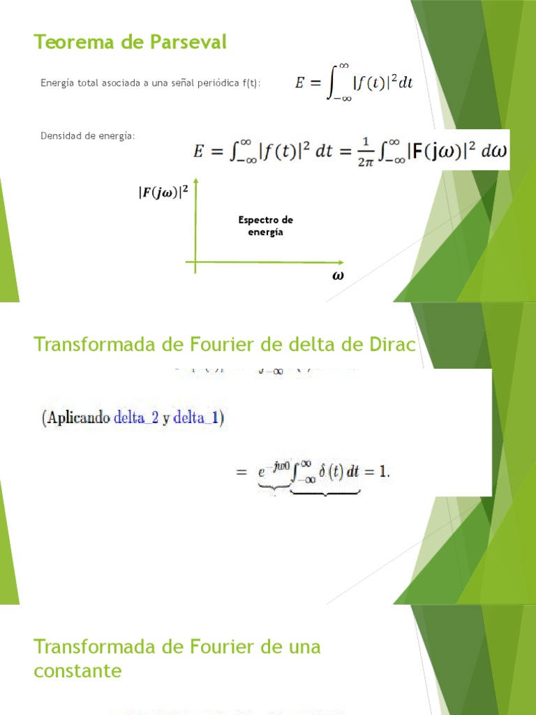 Teorema de Parseval | PDF