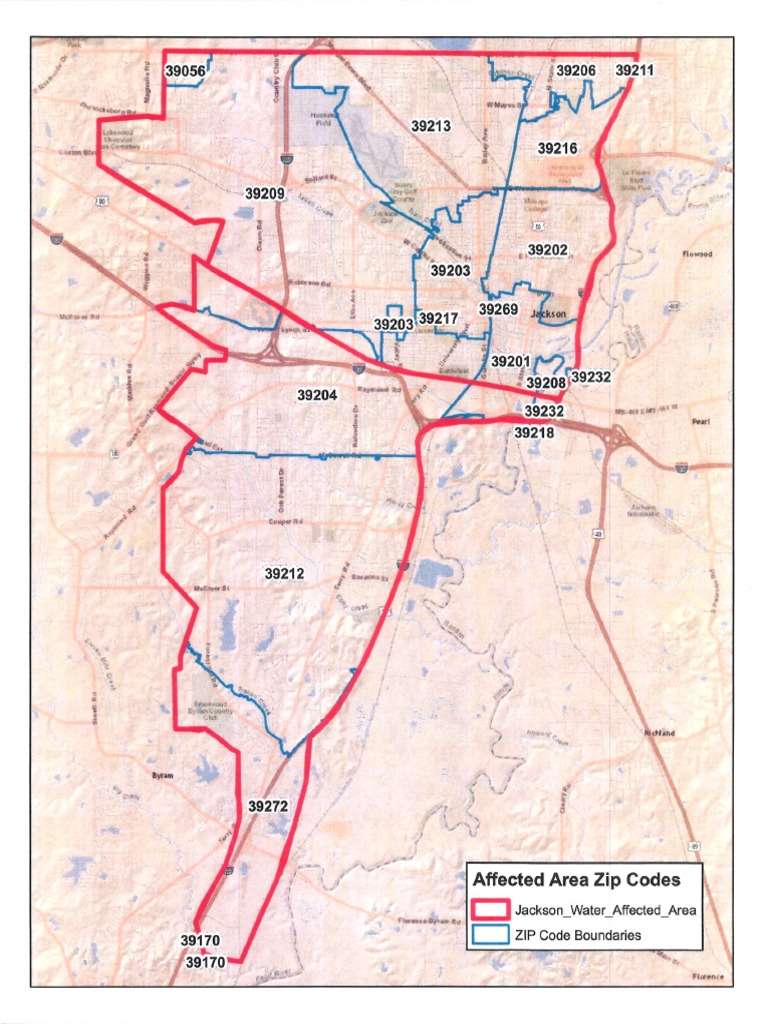 Jackson Water Outage Map | PDF
