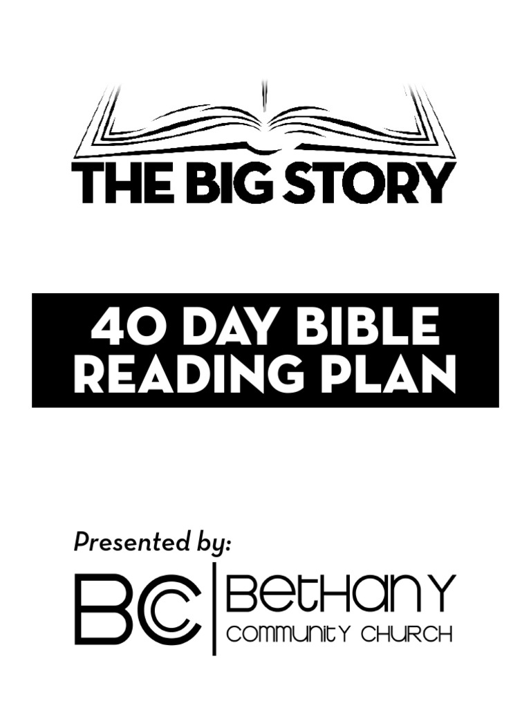 40 Day Reading Plan | PDF | Acts Of The Apostles | Book Of Genesis