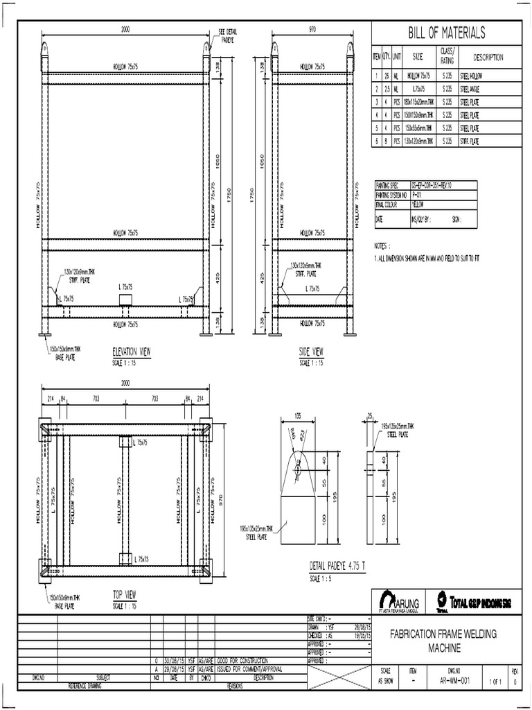 New Frame Welding Machine | PDF