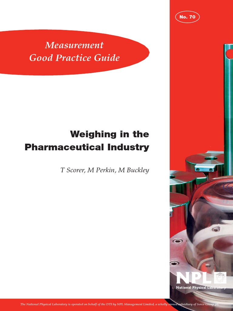 Pharma Weigh | PDF | Weighing Scale | Verification And Validation