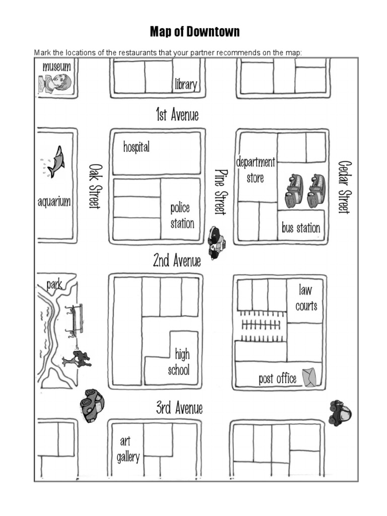 Recommended Restaurants Map | PDF