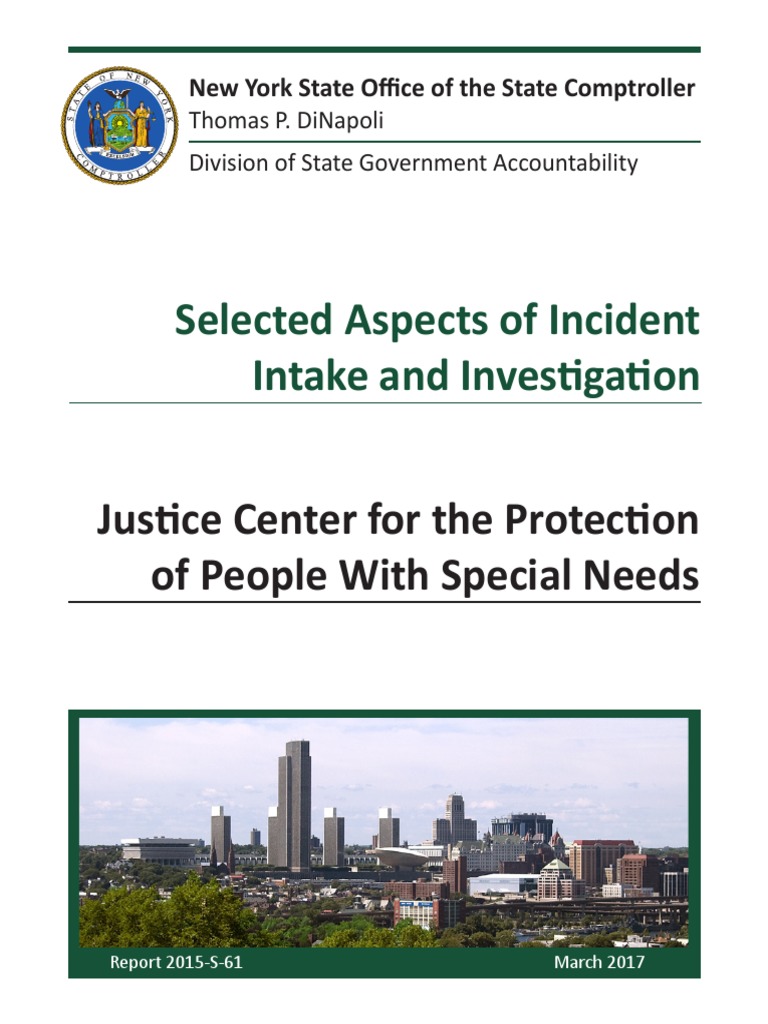 Justice Center Audit | PDF | Audit | Crime & Violence