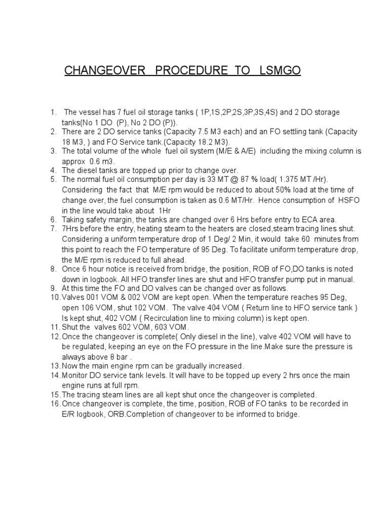 Hsfo Lsmgo PDF | PDF | Fuel Oil | Boiler