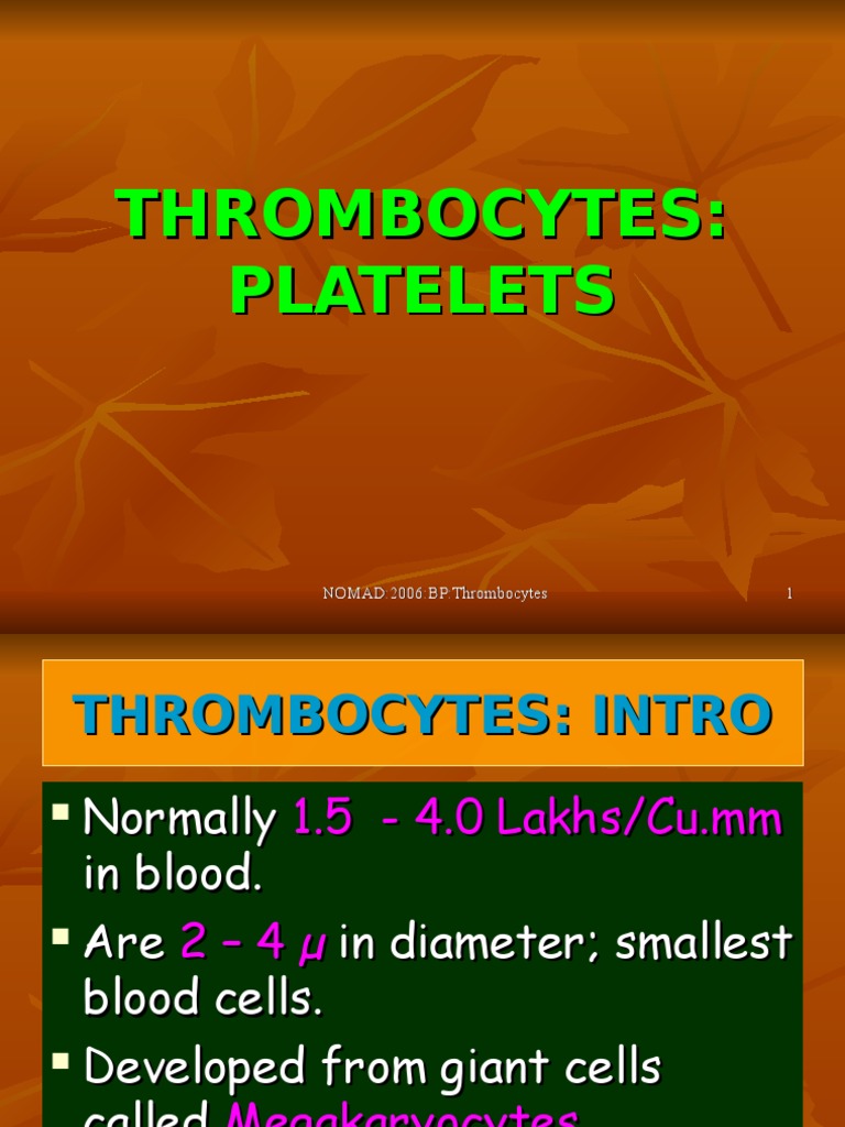 Thrombocytes &Platelets | Platelet | Biochemistry