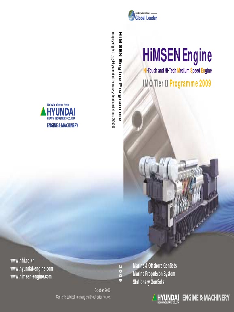 Hyundai Himsen 200910 | PDF | Turbocharger | Engines