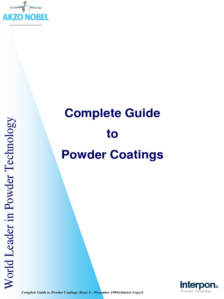 Powder Coating PDF | PDF | Epoxy | Chromium
