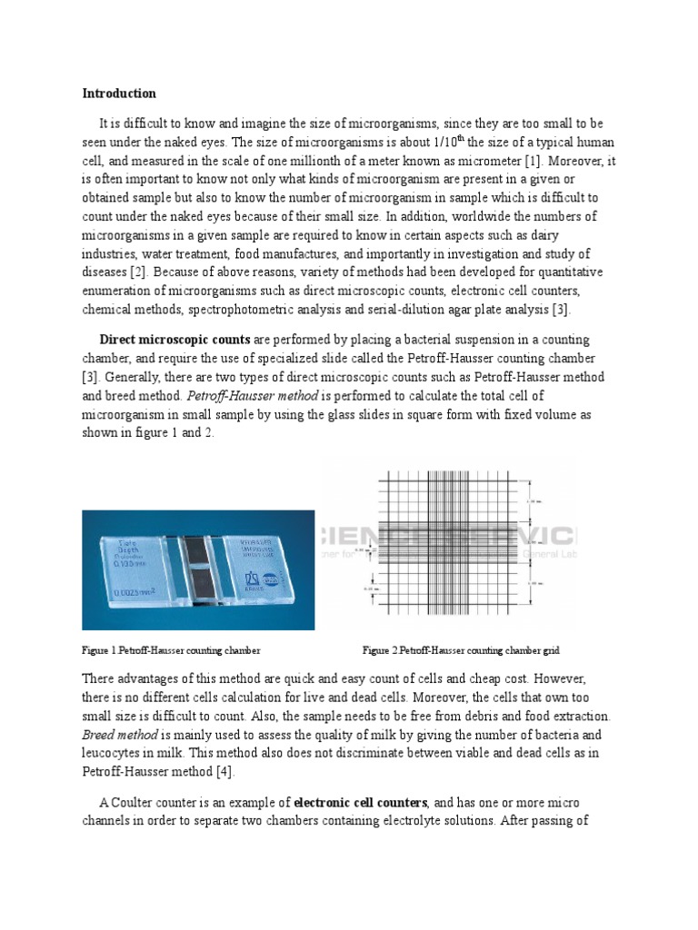 Lab Report. Serial Dilution | PDF | Colony Forming Unit | Laboratories