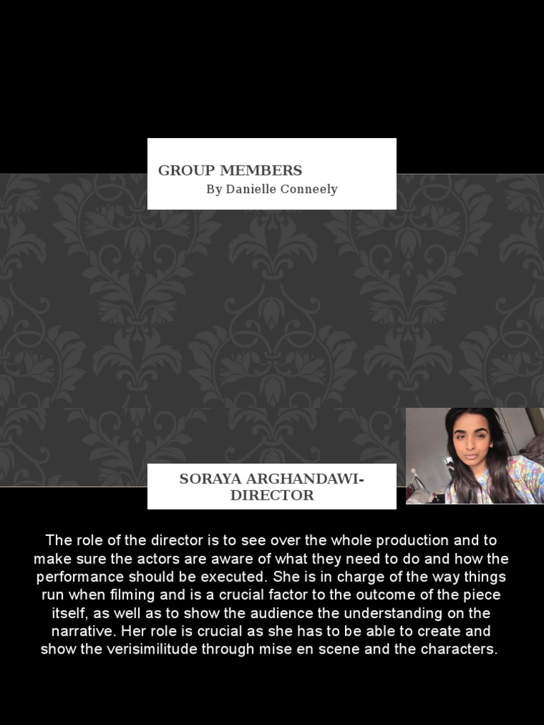 Group Members: by Danielle Conneely | PDF