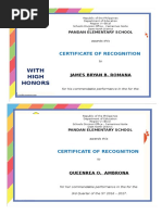 Grade 6 & 10 Graduation Program Flow | PDF