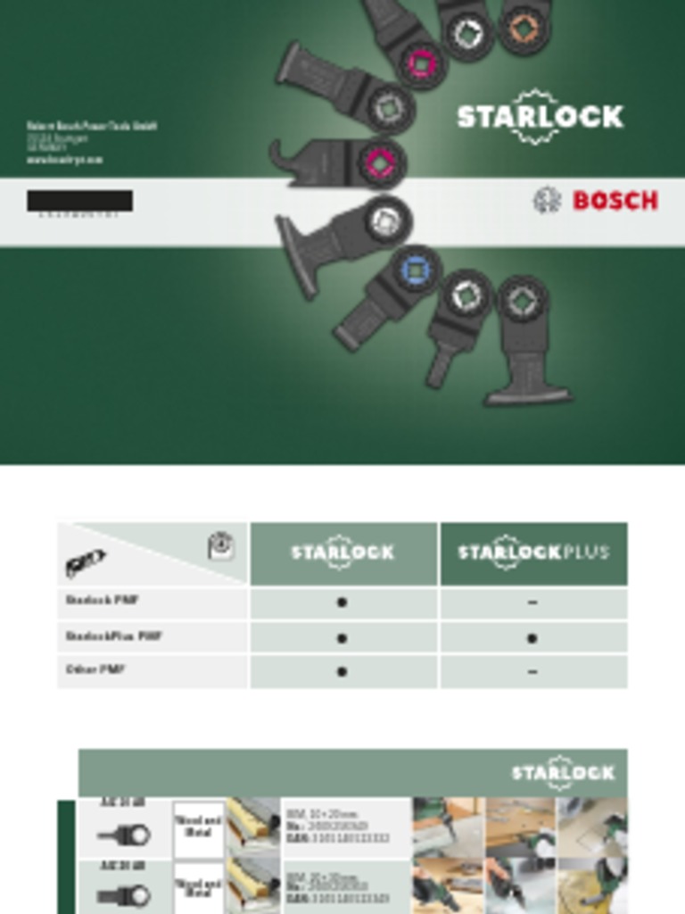 Bosch Multi Functional Catalog | PDF | Woodworking | Metalworking