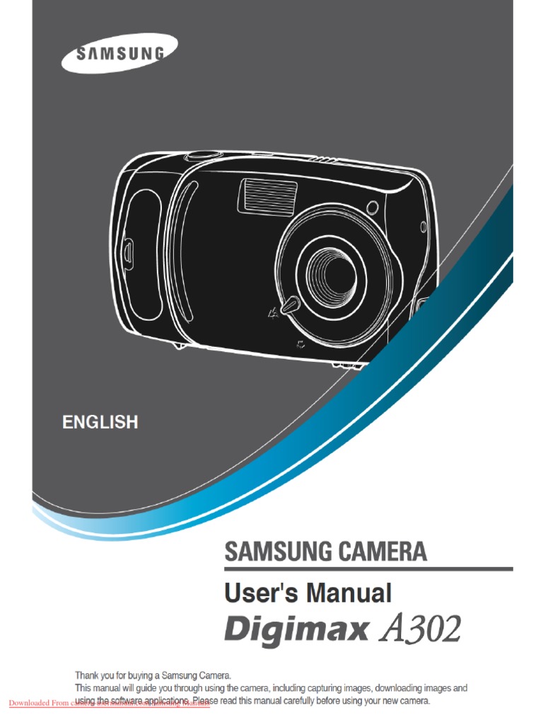 Samsung Digimax A302 | PDF | Battery (Electricity) | Usb