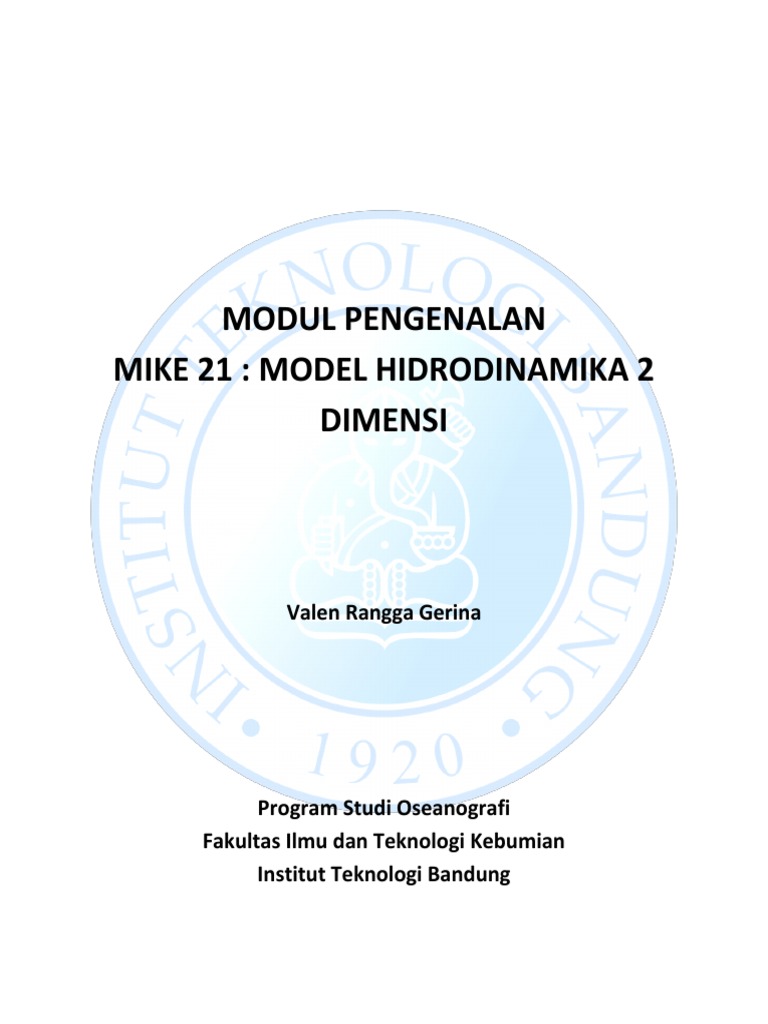 Modul Mike 21 PDF | PDF