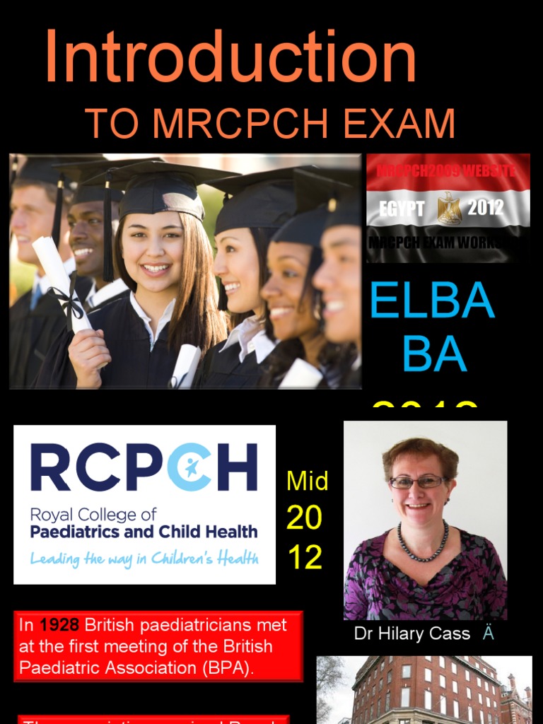 01. Introduction to MRCPCH Exam..Ppt