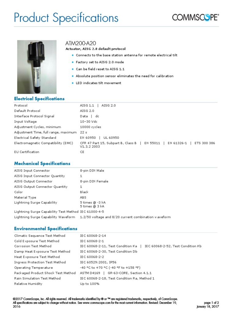 Atm200 A20 | PDF | Specification (Technical Standard) | International ...