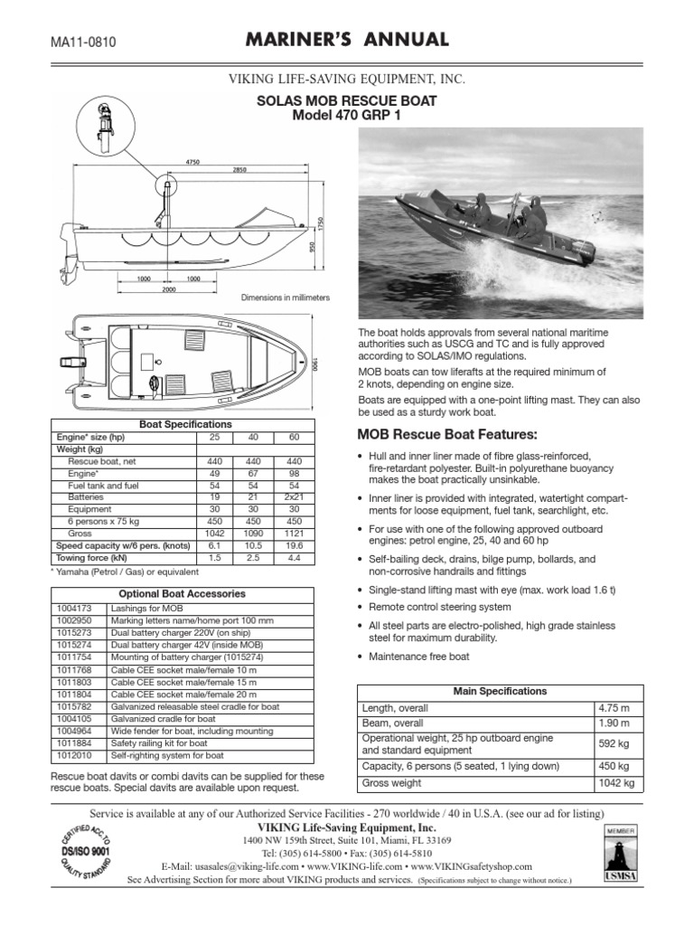 Viking 470 | PDF | Boats | Watercraft