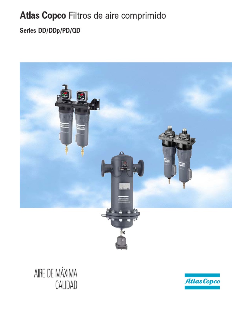 ATLAS COPCO CATALOGO - Filters - Spanish PDF