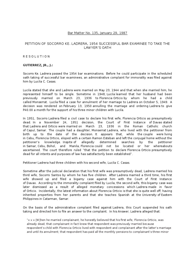 Document | PDF | Lawsuit | Marriage