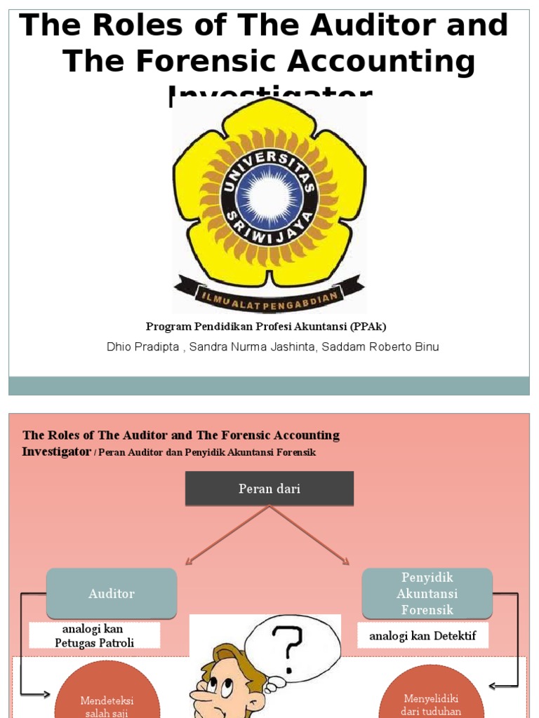 Audit Forensik | PDF | Pengelolaan Keuangan & Uang