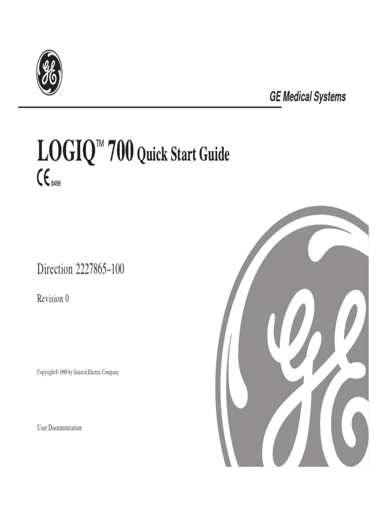 Ultrasonido Ge Logiq 700 Quick Star Guide Pdf Electrical Connector Medical Imaging 