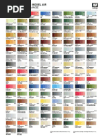 Revell Conversion Color Chart | Blue | Green