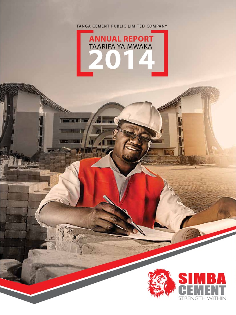 Tanga Cement A R (Web) MAIN 2014 | PDF | Tanzania | Dividend