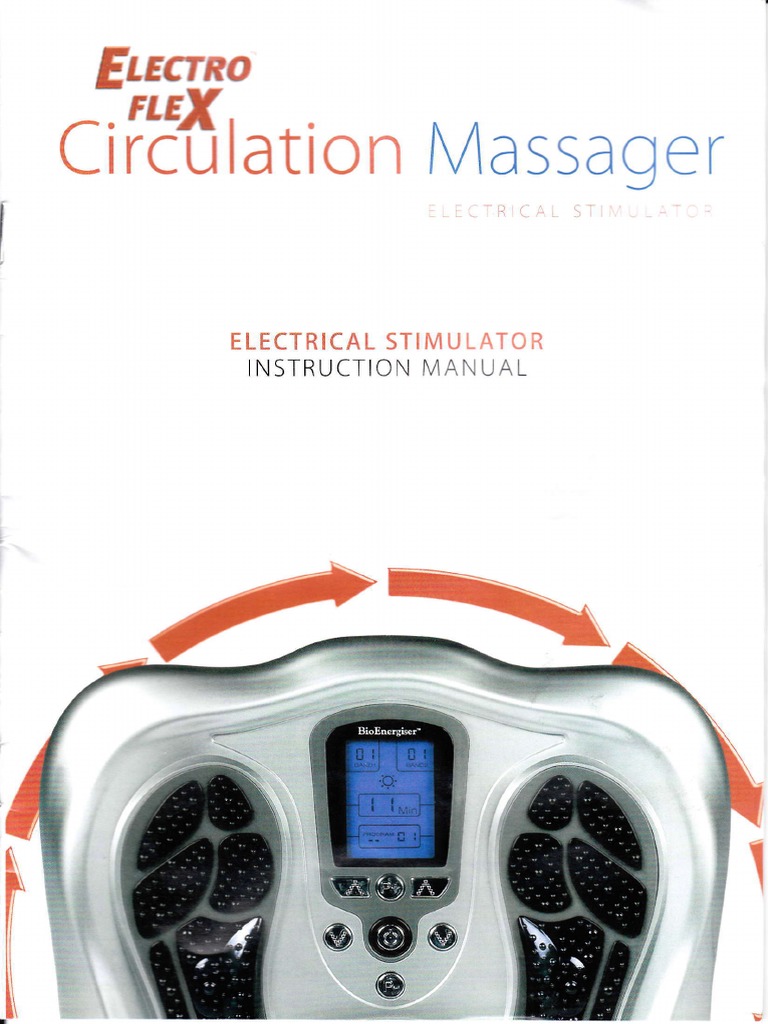 ElectroFlex Massager User Manual | PDF | Medicine | Therapy