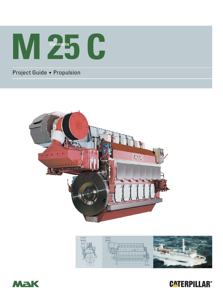 Project Guide - MaK M 25 C Propulsion PDF | PDF | Diesel Engine | Engines