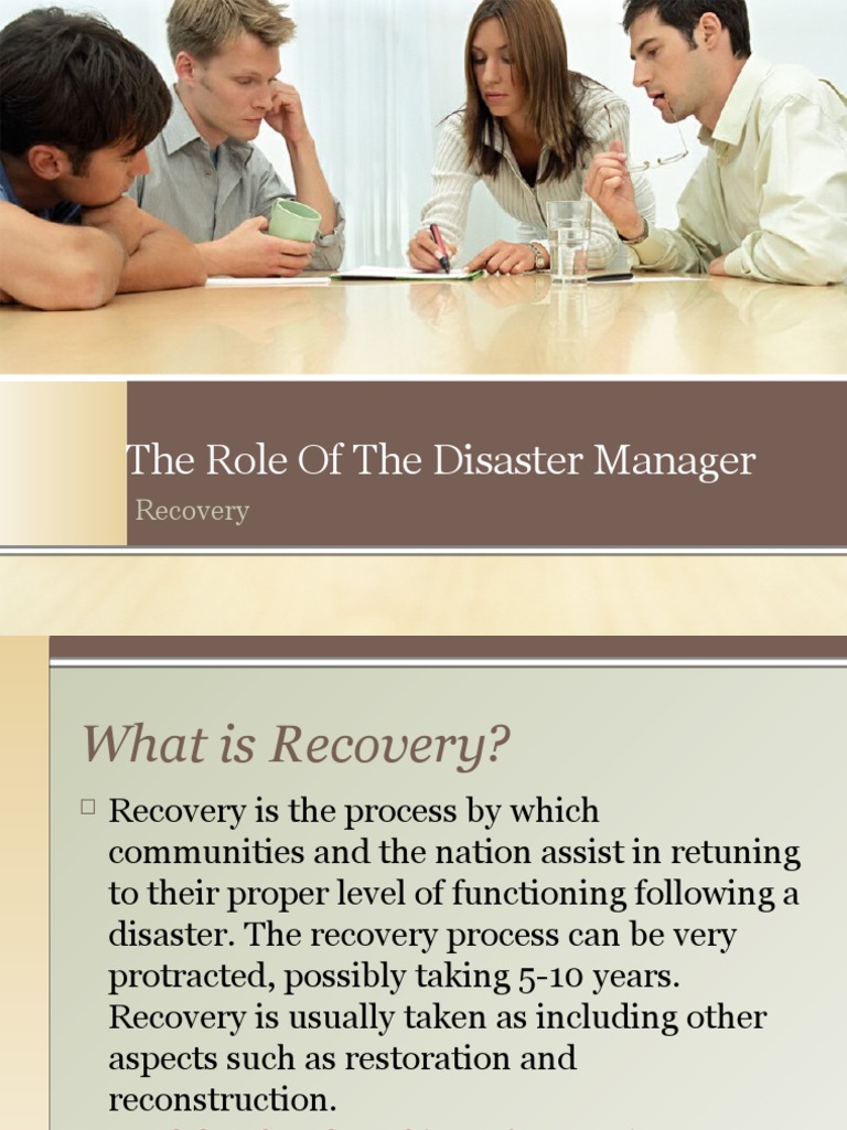 Understanding Disaster Recovery Management | PDF