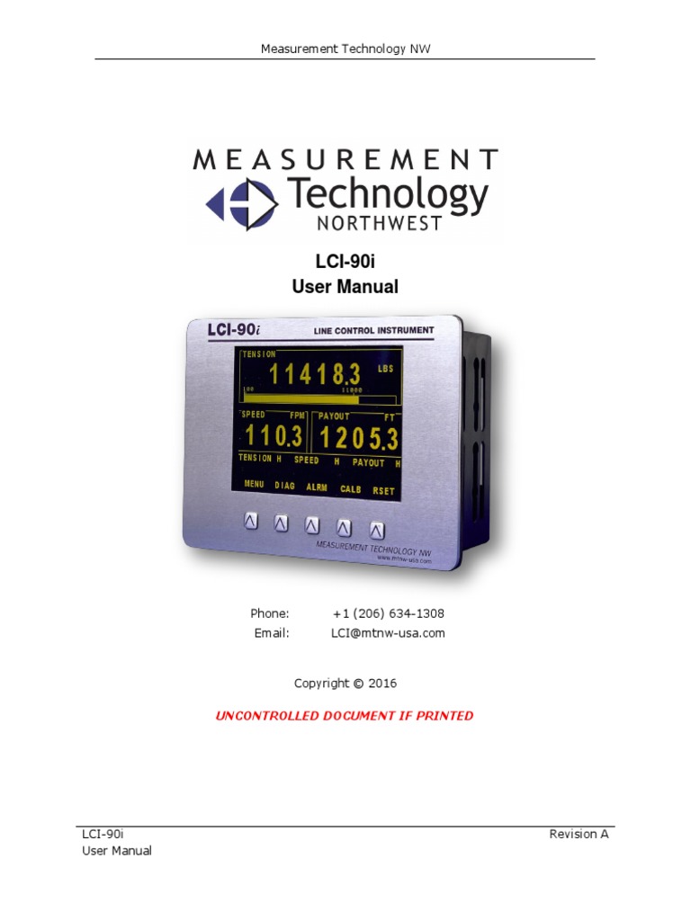 LCI-90i - User Manual | PDF | Power Supply | Fuse (Electrical)