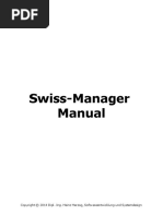 Swiss-Manager User's Guide: Written by IA Tania Karali June 2020 | PDF ...