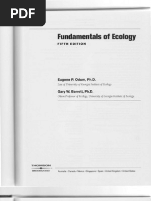 Lecture 1 Introduction To Ecologypdf Reductionism