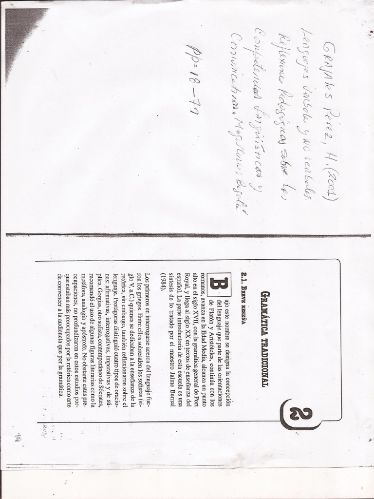 Gramatica Tradicional | PDF