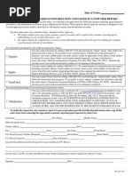 Xds Dispute Form | PDF