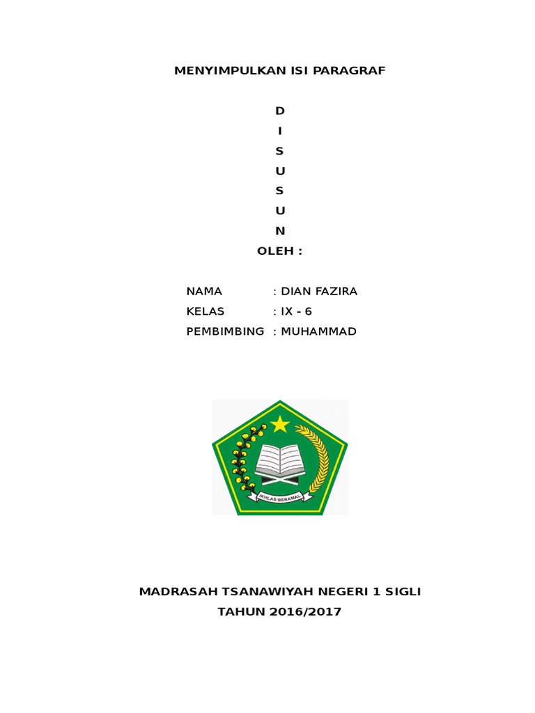 Makalah MTSN | PDF