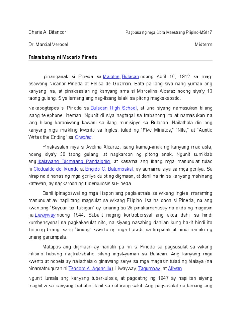 4th Midterm Obra | PDF